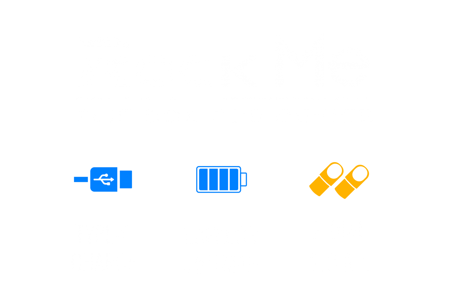 Flip Vape Pod System | Lightweight Design with Transparent Pod - leiting